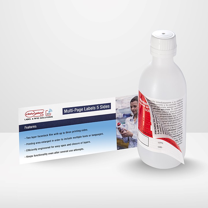 Booklet & multi-page labels | Cinta-Plast | CPHI Online